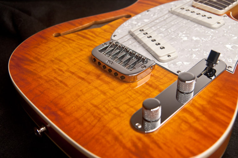 G&L Flame Maple Top | UpFront Guitars and Music LLC