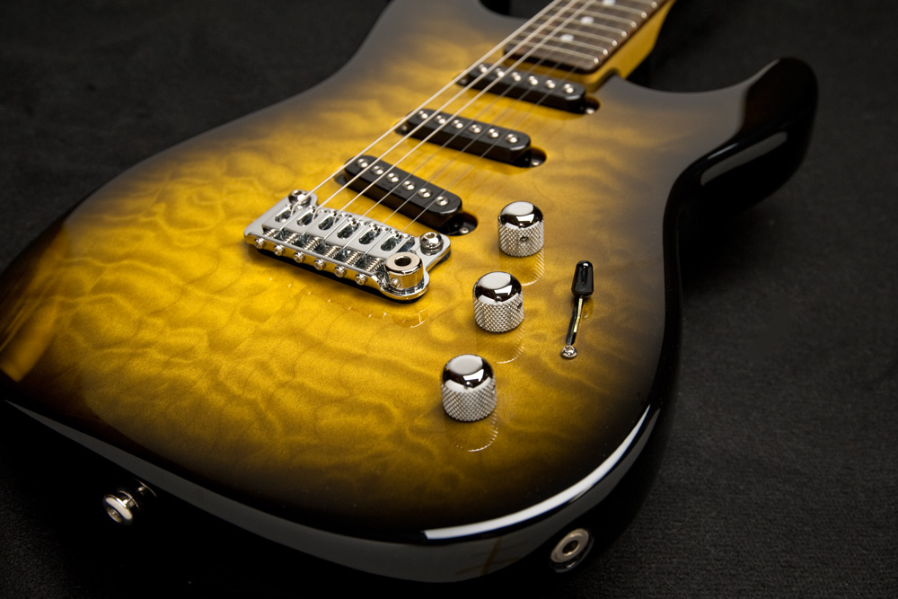 G&L Flame Maple Top | UpFront Guitars and Music LLC